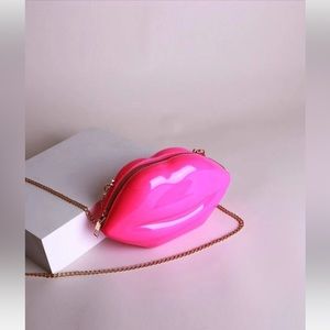 Bags | Minimalist Lip Design Novelty Bag | Poshmark